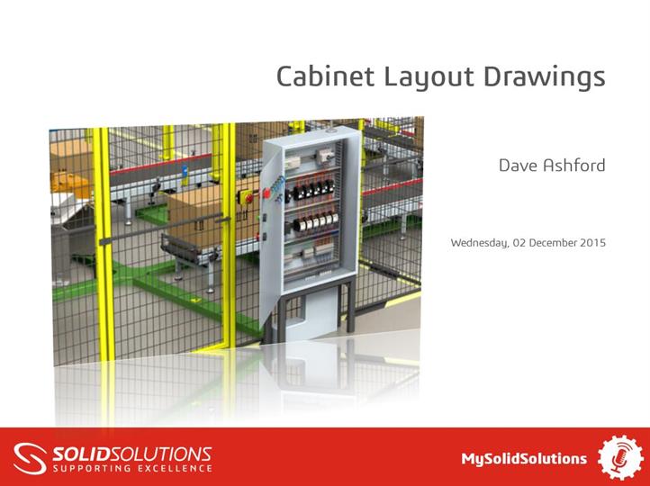 Cabinet Layout Drawings